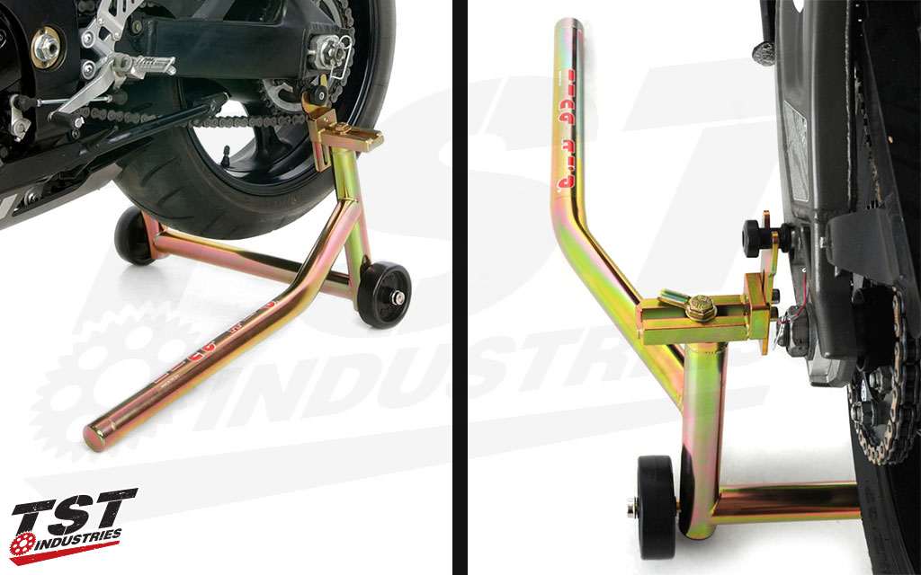 Pit Bull Products | Spooled Rear Motorcycle Stand